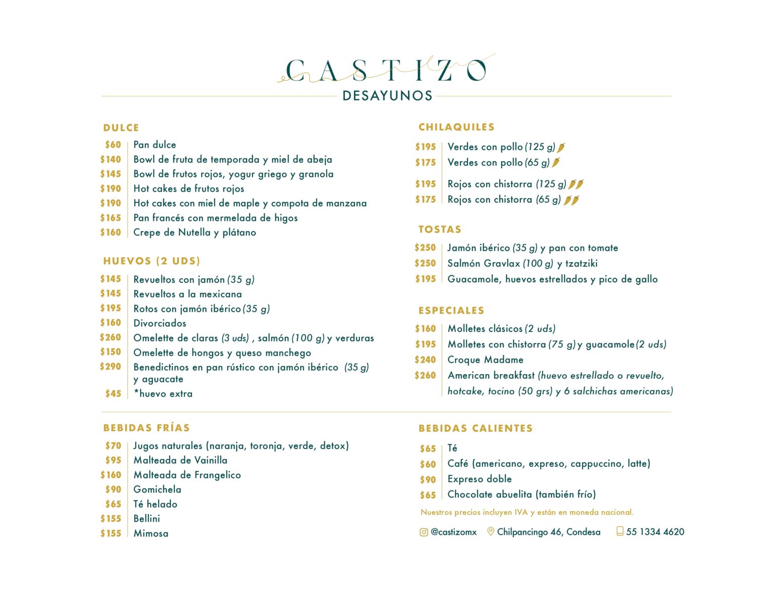 Desayunos Castizo – Castizo