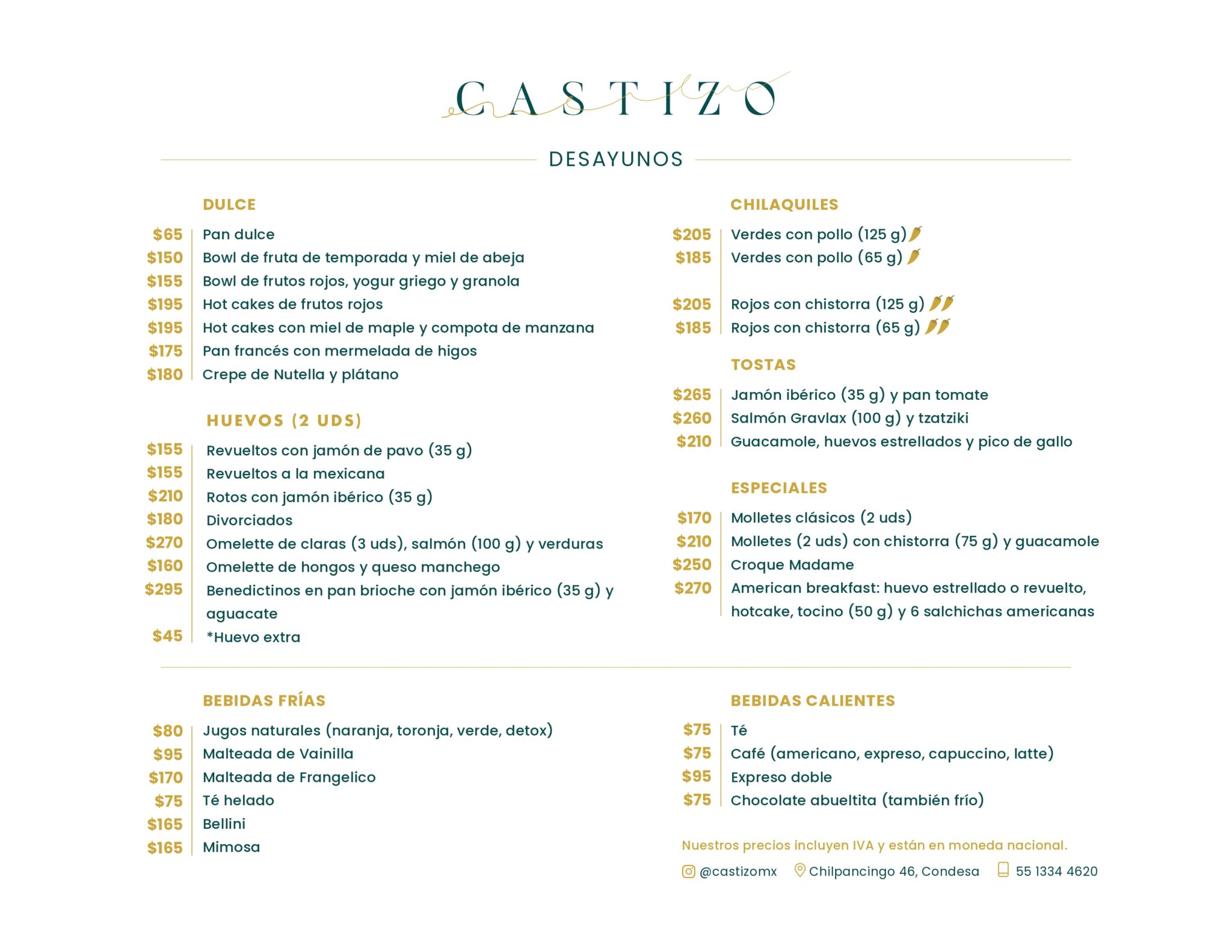 Desayunos Castizo – Castizo