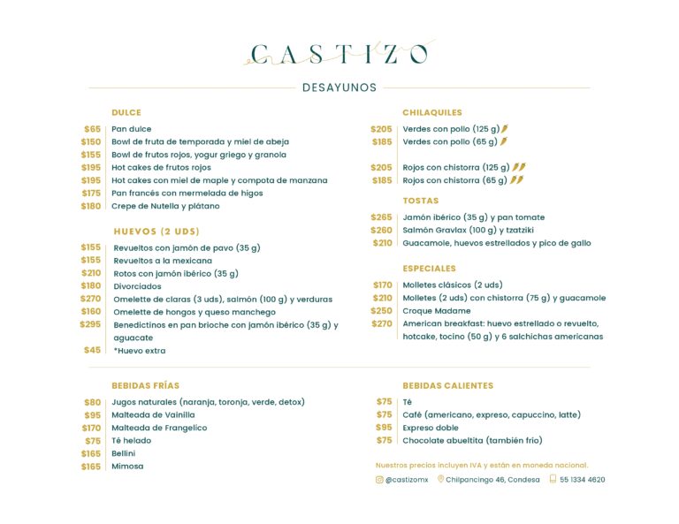 Desayunos Castizo – Castizo